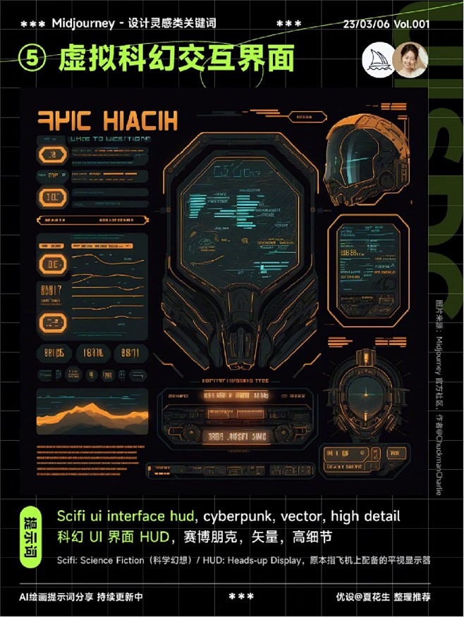 8 种经典设计风格 Midjourney 的生成关键词