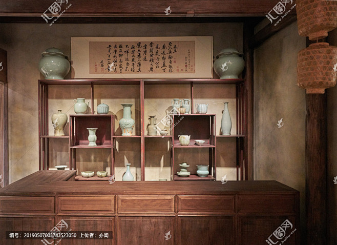 宋代瓷器店-汇图网 www.huitu.com