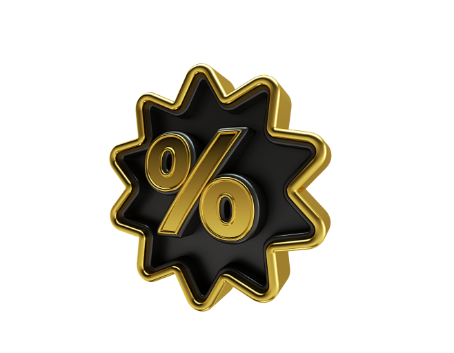 percentage_logo_3d_rendering_isolated_right