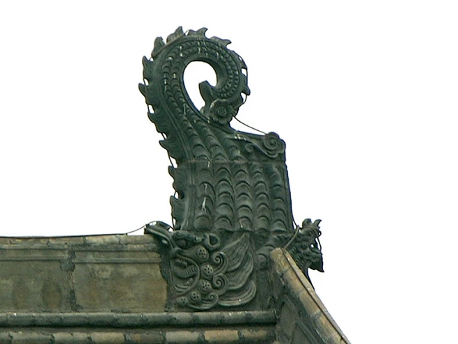 中国古代建筑的鸱吻艺术-花瓣网
