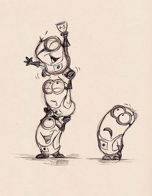Minions - 10 : The amount of minions I drew this past summer is kind of ...