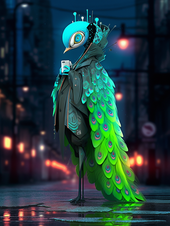 6371_Cool_high-fashion_peacock_IP_design_wearing_b_7189db96-79a4-47b9 ...