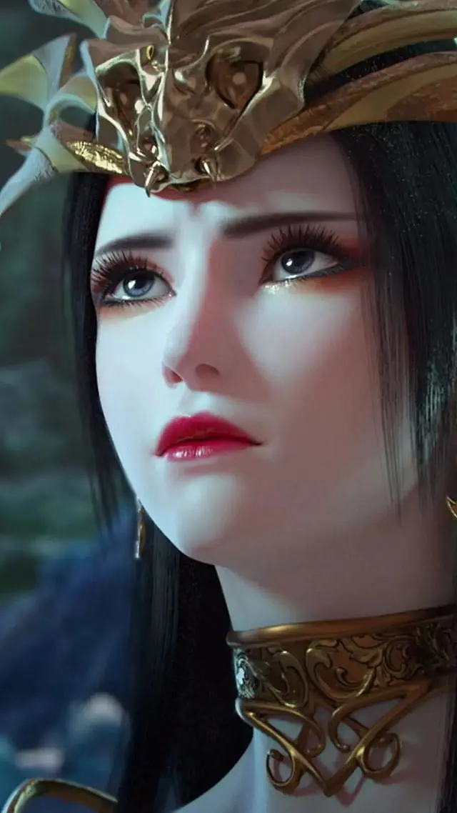 斗破苍穹：高贵冷艳的美杜莎女王壁纸-花瓣网