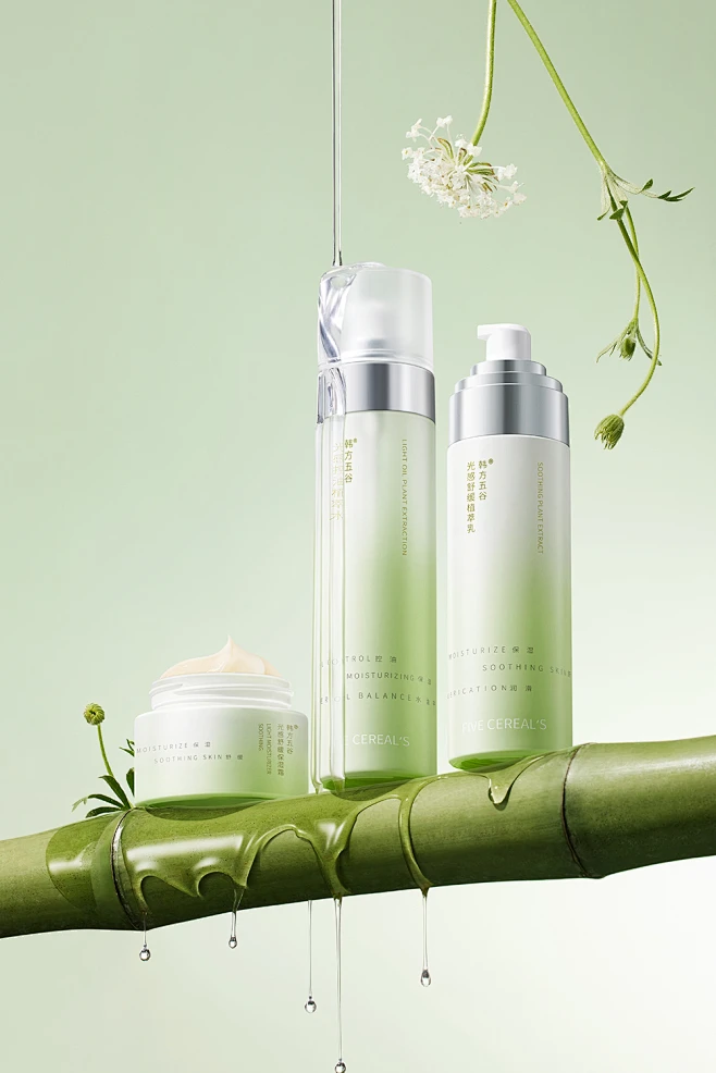 韩方 %7C 光感控油植萃水&乳&保湿霜_aadb085f-花瓣网