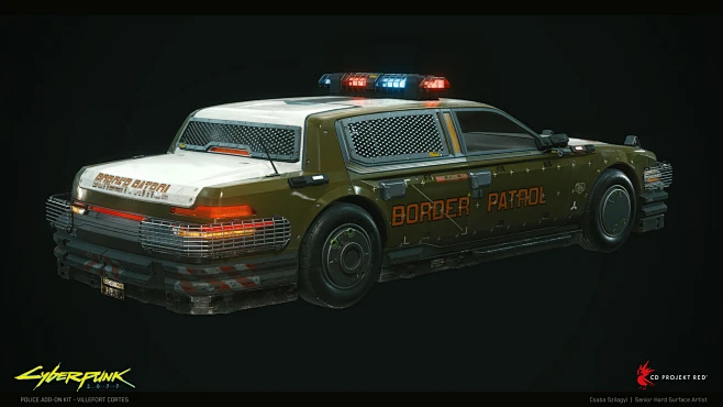 Cyberpunk 2077 - Police Add-On Kit - Villefort Cortes, Csaba Szilagyi ...