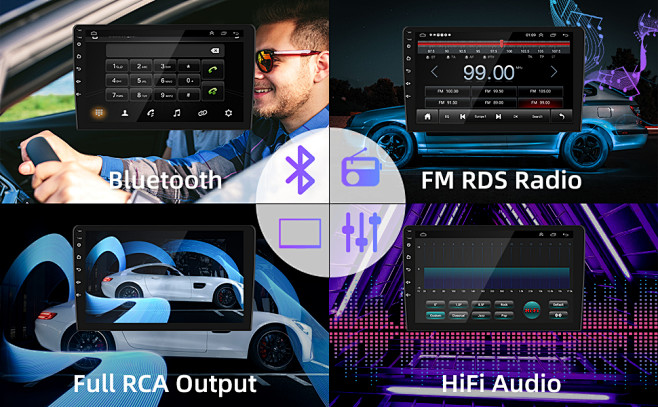 bluetooth car stereo