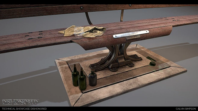 Technical Showcase: Dishonored - Props Progress-花瓣网