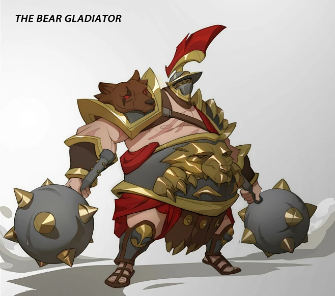THE BEAR GLADIATOR PRACTICE, Syrena Li : Just a quick practice! Try out ...