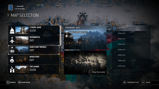 for-honor-map-selection