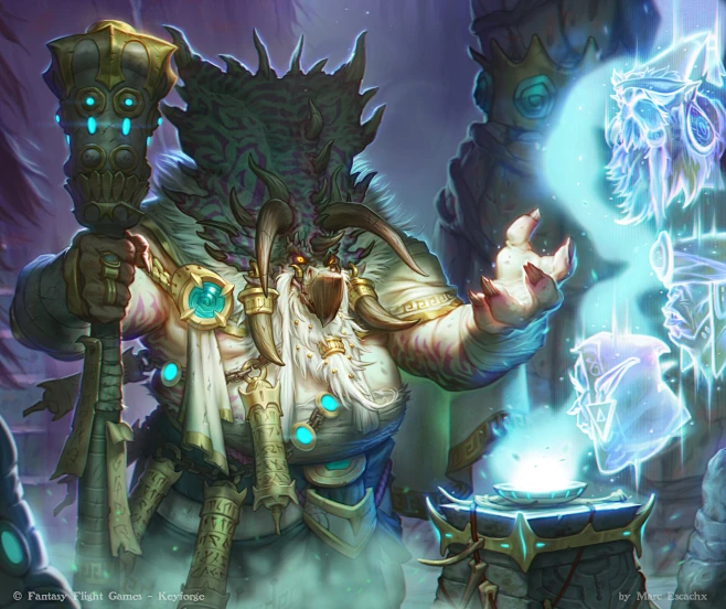 High Priest Torvus, Marc Escachx : Keyforge - Mass Mutations AD: Tony ...