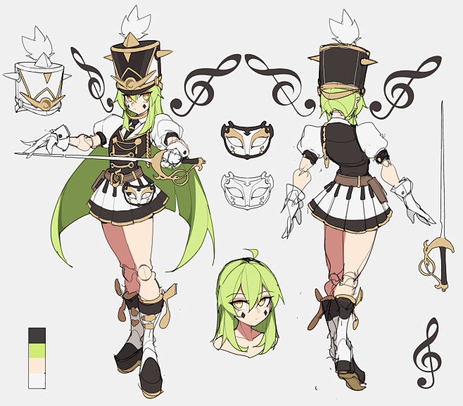 #原创 OC - Hanesaki的插画