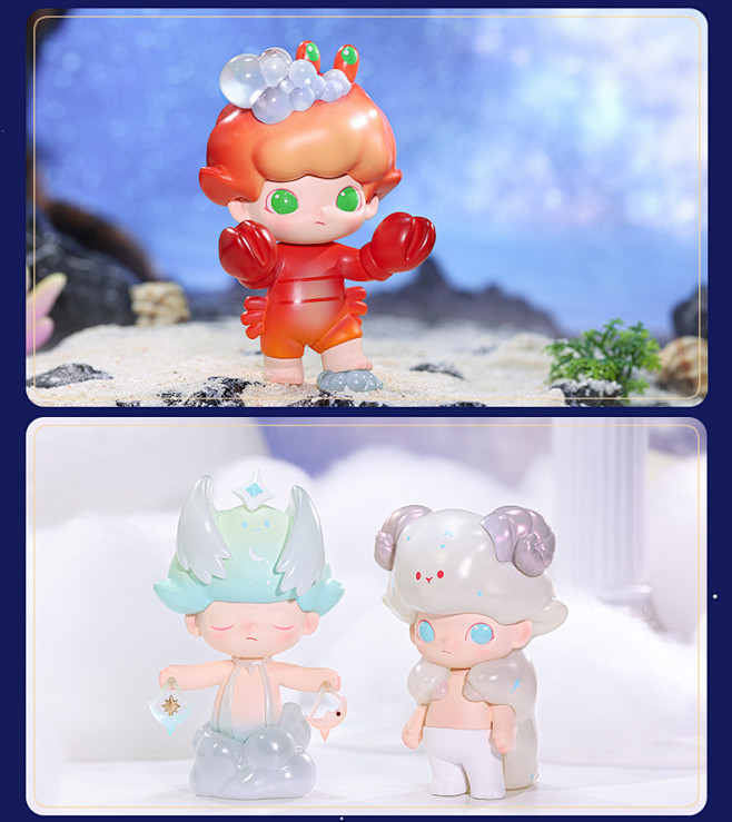 POPMART泡泡玛特 DIMOO星座系列盲盒摆件玩具娃娃创意礼物-tmall.com天猫图片_星座系列图片素材-花瓣网