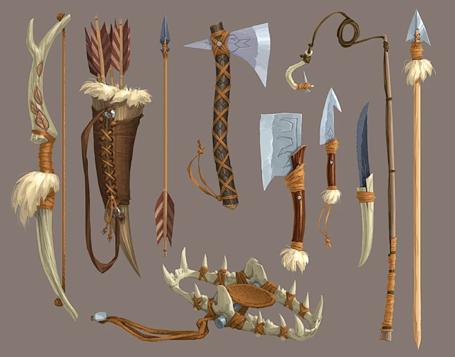 Hunting tools-花瓣网