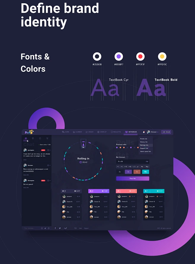 BUX gaming platform : Bux.gg gaming platform UI/UX-花瓣网