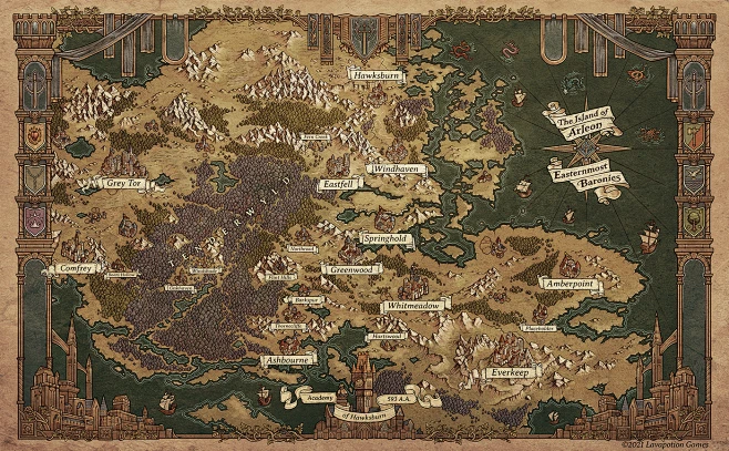 cartography fantasy fantasy map game ILLUSTRATION map mapmaking ...