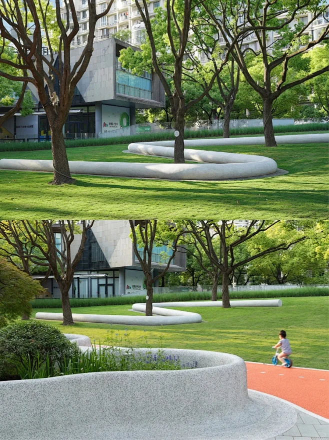 上海 水洗石打造现代公园 387_1001_4_儿童设计大数据_来自小红书网页版-花瓣网