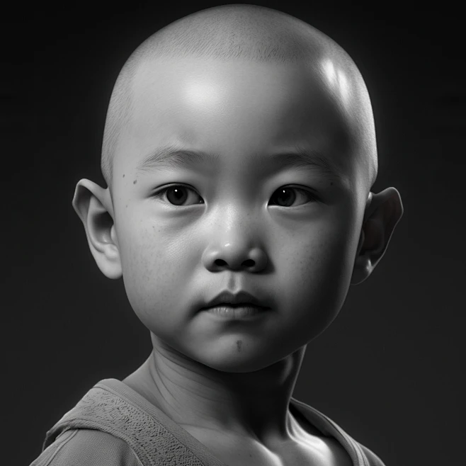 Bald boy characters-花瓣网