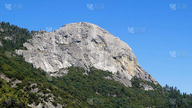 Moro Rock周围的景观