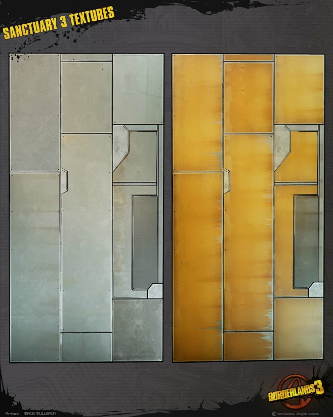 Armor Plate Trim Sheet for ship body(A4920)