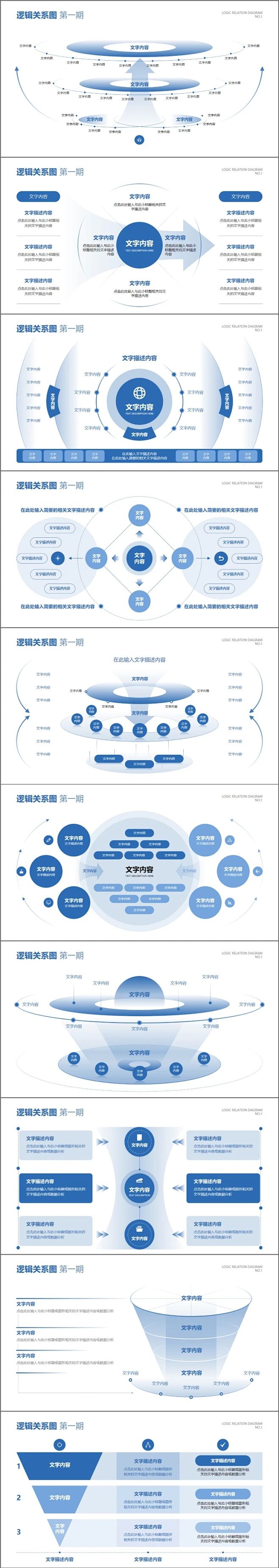 【动态PPT】高级感深度复杂思维逻辑关系图可视化结构布局PPT模板-淘宝网-花瓣网