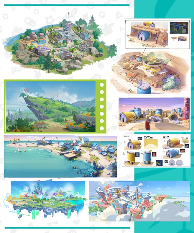 concept arts-花瓣网