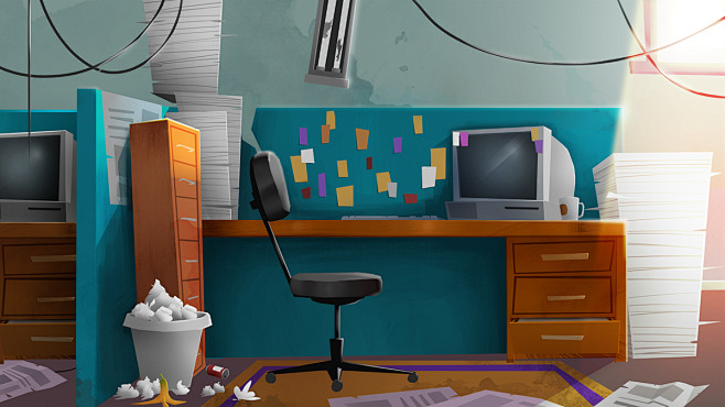 欧美Q版室内场景原画来自cgbook.cn (817)