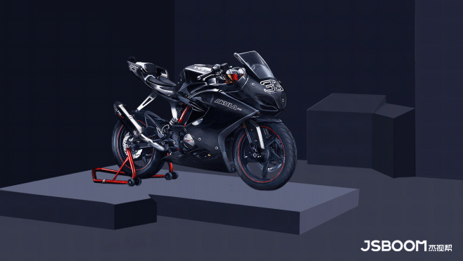 c4d jsboom p4d 写实 合成 杰视帮 海报 电商 空间搭建-15