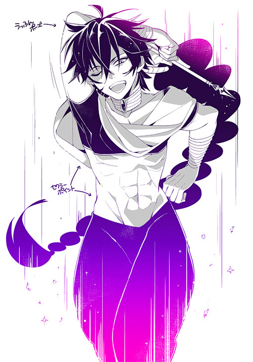 辛巴达贾法尔同好会、魔笛、magi、动漫、同人、pixiv、新番、阿里巴巴、阿拉丁、ACG、插画、插图、p站