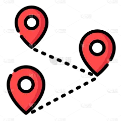 ICON-矢量定位位置图标1素材-花瓣网