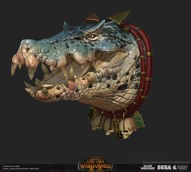 Total War: Warhammer 2 -Kroxigors, Matthew Davis : Kroxigor for Total ...