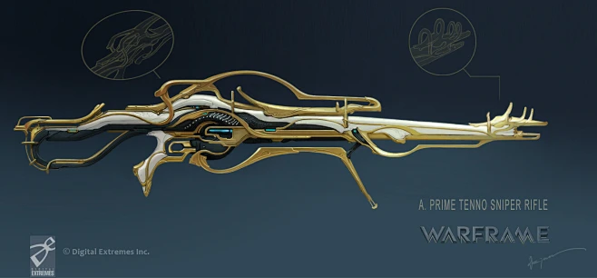 Warframe Weapons, Dejan Ostojic : Weapon Concept Art for Warframe Video ...