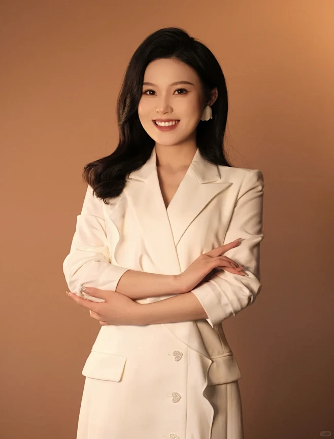 主持人形象照｜知足且上进 温柔而坚定-花瓣网