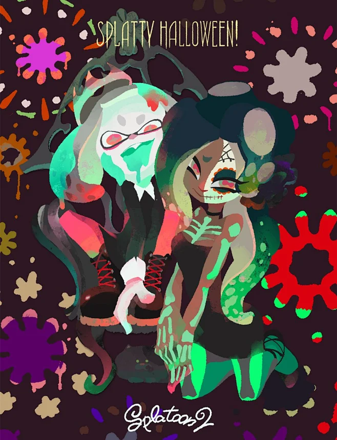 Splatoon（スプラトゥーン） (@SplatoonJP) | Twitter-花瓣网