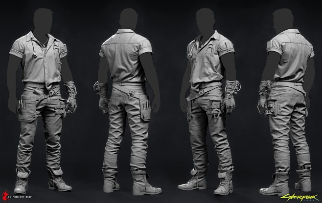 Cyberpunk 2077 - Ripperdoc outfit, Marcin Blaszczak : Ripper doc outfit ...