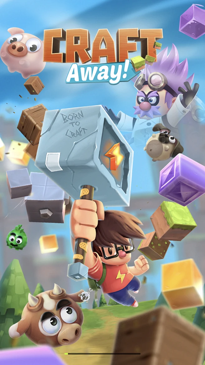 110-《Craft Away!》放置类采矿游戏-花瓣网