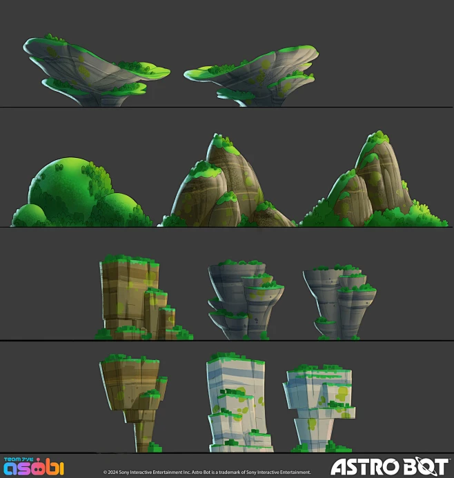 Astro Bot Concept Art -花瓣网