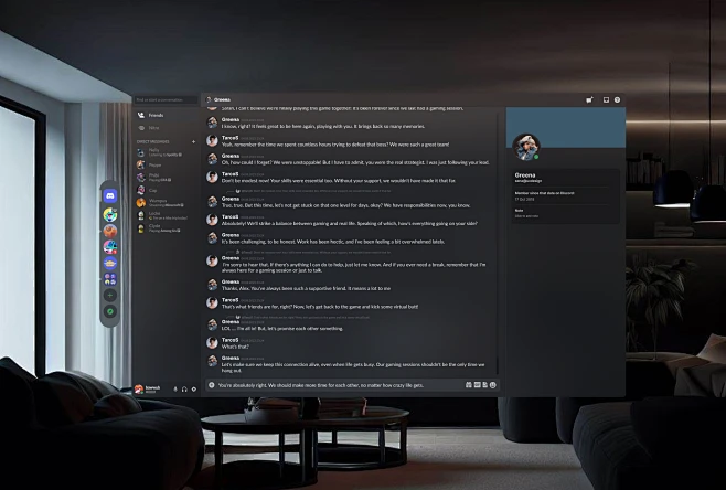 apple vision pro vision pro ui Figma UI/UX user interface ui design ...