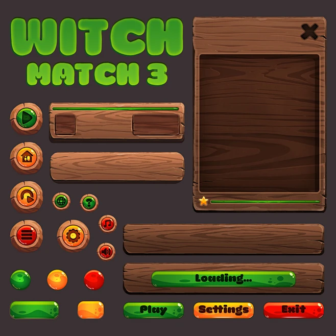 女巫三消-花瓣网