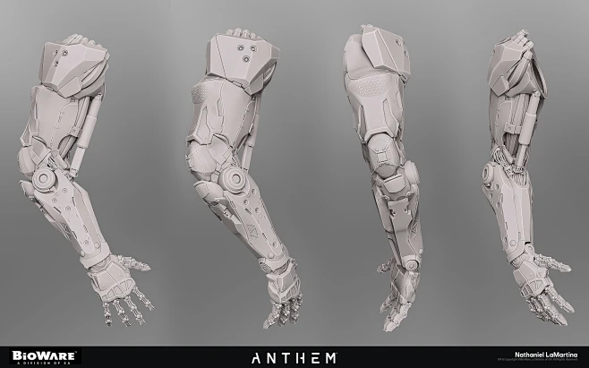 EA【圣歌】是钢铁侠的变种版，加拿大 Nathaniel LaMartina 作品84p 角色-机械-CG角色-微元素 - Element3ds.com!-花瓣网