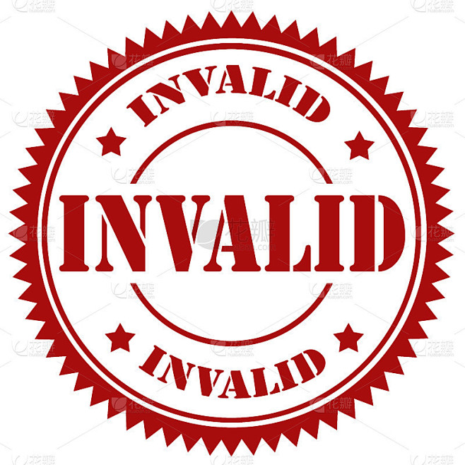 Invalid-stamp