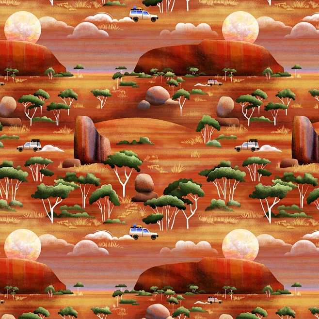 Around the World Pattern Collection-花瓣网