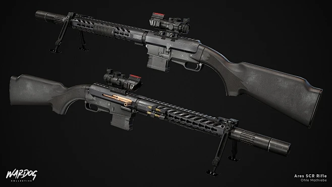 Wardog - Ares SCR Rifle, Wardog Collective : Ares SCR Rifle by https ...