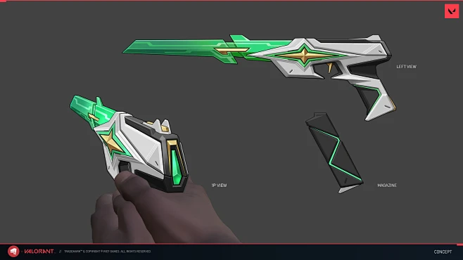 Valorant Comet Skin -花瓣网