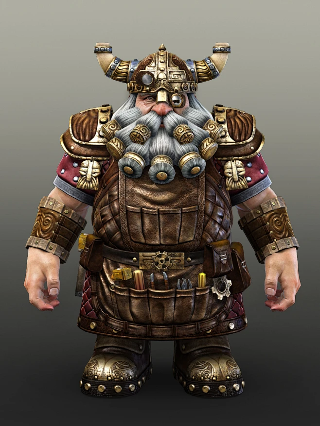 Dwarf Engineer...(2011), SW K : This is an old work. I made it based on ...