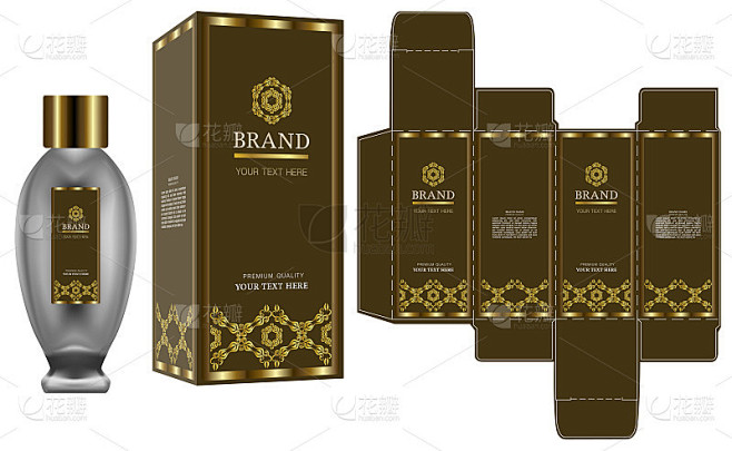 Packaging design, Label on cosmetic container with图片_其他图片图片素材-花瓣网