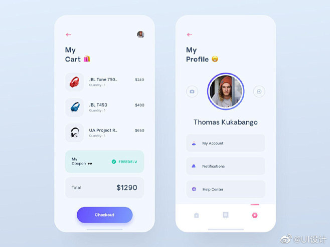 UI设计的微博_微博