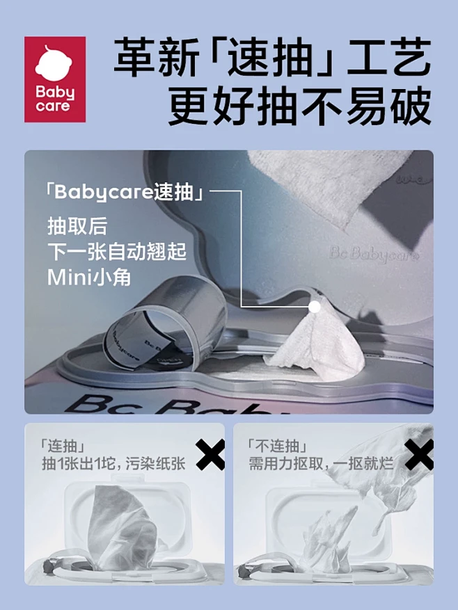 babycare纯水湿厕纸巾家庭实惠装男女洁厕所擦屁股套装80抽-tmall.com天猫-花瓣网