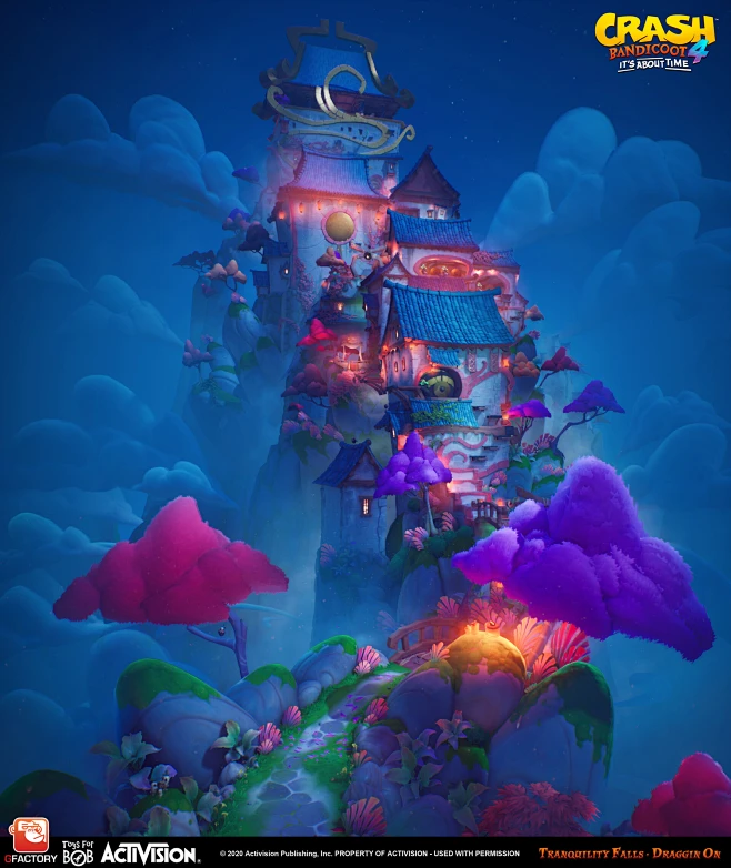 {游戏系列} 美国 Crash 4（场景，角色，UI）-花瓣网