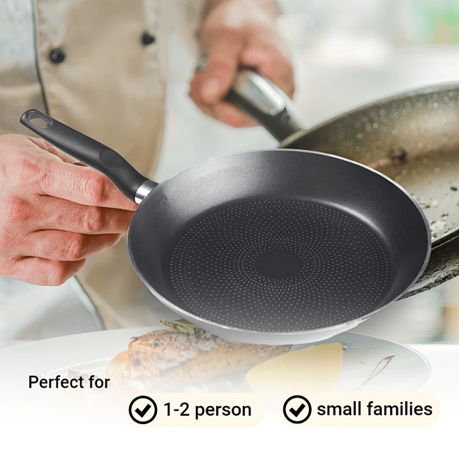 Black Circle Icon Simple Fashion Frying Pan Introdution Display ...
