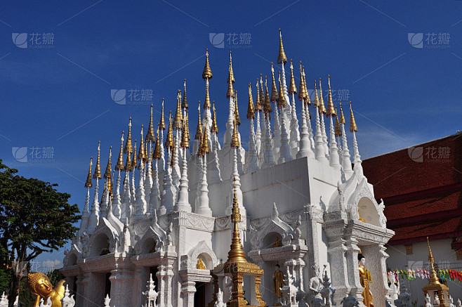 塔，Wat Phong Sunun, Phrae，泰国北部